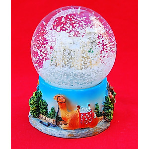 Snowdome Israel City of Jerusalem Snowglobe Holyland Souvenir.The Walls