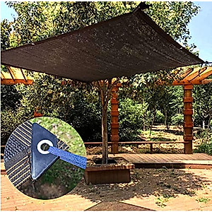 B L 90% Shade Cloth 6.5 Ft x 10 Ft, Black Premium Mesh Shade Panel with Grommets for Plant Cover, Greenhouse, Barn,Top Shade Cloth Quality Panel for Flowers, Plants, Patio Lawn