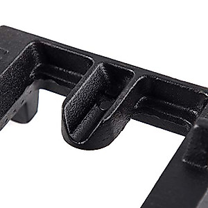 Wondjiont 2pack Cast Iron Grill Burners, Replacement for Select DCS 27, 27 Series and Lynx Gas Grill Models (16" x 6 1/4)