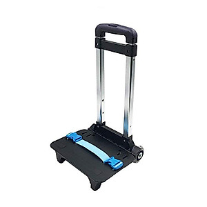 Backpack Hand Truck YUB Wheeled Cart Trolley Hand Aluminium Alloy Folding Trolley Cart for Schoolbag