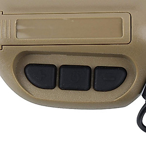 Hearing Protection Electronic Earmuffs, Helmet Microphone Tactical Headset Noise Canceling Microphone Headset for Airsoft Shooting Hunting Combats Games