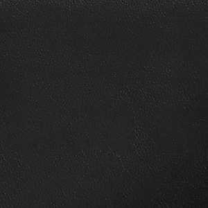 vidaXL 3-Seater Sofa Black 70.9" Faux Leather