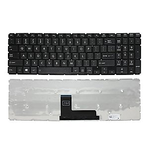 wangpeng® New US Black Keyboard for Toshiba Satellite Radius P50W-B