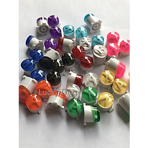 Red Bullet Buttons ABXY Mod Kit Joystick for Xbox One Xbox One Slim Elite Controller