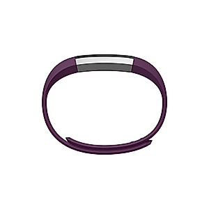 Fitbit Alta Fitness Tracker, Silver/Plum, Small (International Version)