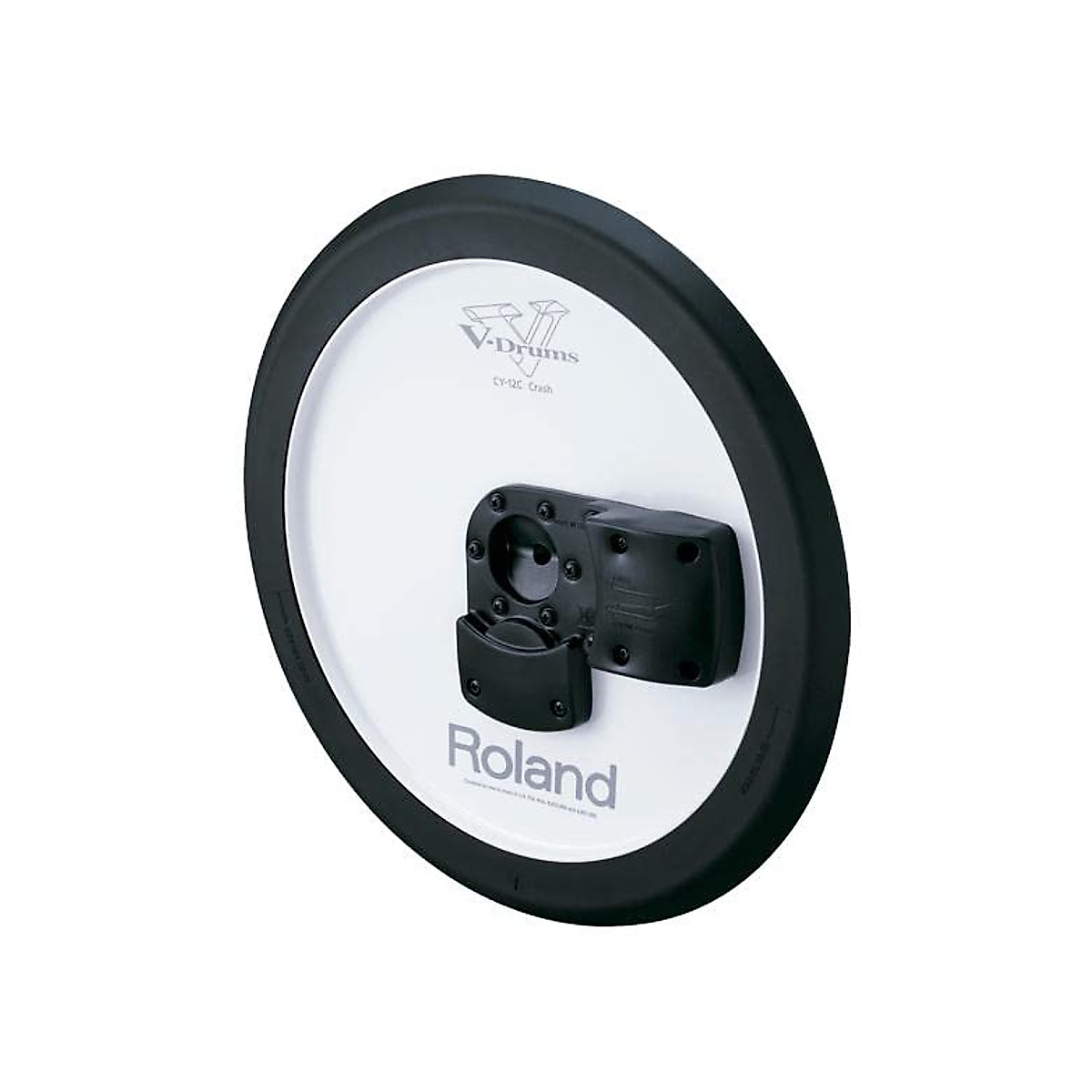 Roland CY-12C Electric Drum Crash V-Cymbal, 12-Inch, Black