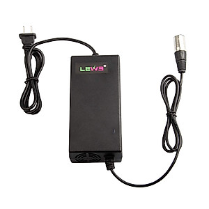 Fancy Buying 120W 3-Pin Male XLR Connector Charger for 24v 5AMP 5A Mobility Scooter Wheelchair Battery Charger Upgrade 3AMP & 4AMP