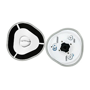 Compatible for Narwal T10 YJCC007 J1 J2 ，Vacuum Cleaner Side Brush Bracket Mop Cloths Rag Mopping Module Spare Part Accessory (Color : Set L)