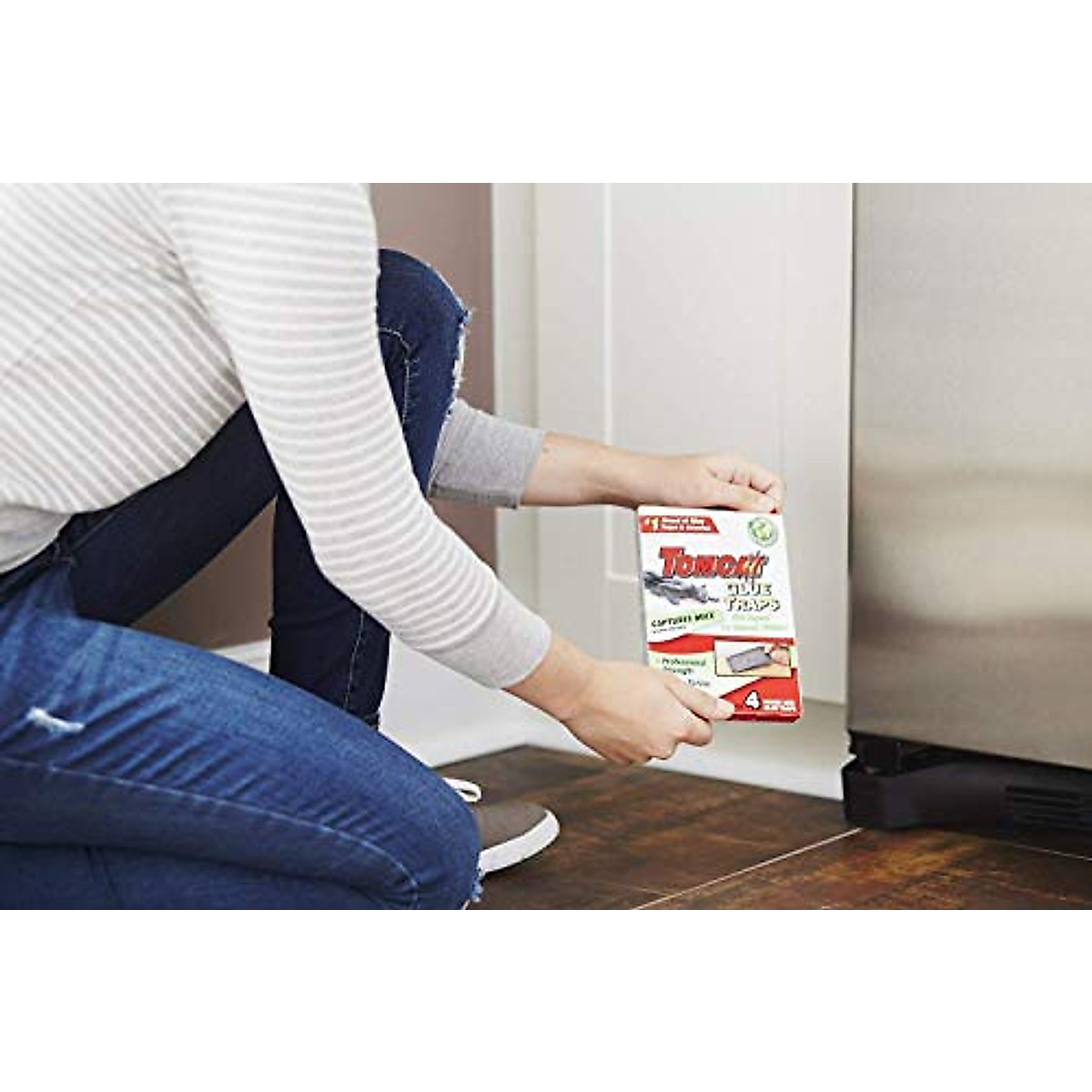 Tomcat Mouse Size Glue Traps, 18-Pack