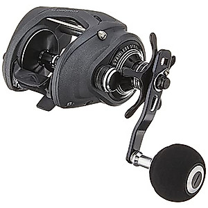 Okuma Komodo SS Large Capacity Low Profile Baitcaster, KDS-463P, 130 yds-30LB, Power Handle , Grey