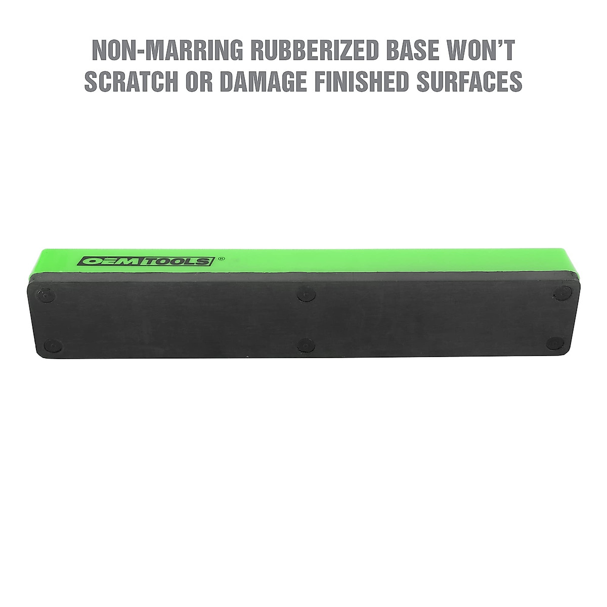 OEMTOOLS 24142 36 Piece Magnetic Hex Bit Holder Set, 4 Pack, Hex Bit Organizers, Mounts to Metal Surfaces, Non Marring Hex Bit Storage