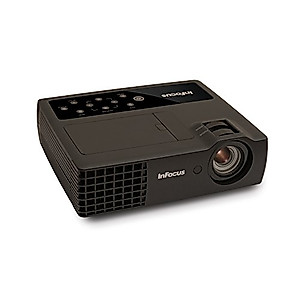 InFocus IN1118HD 1080p DLP Portable Projector, HDMI, 3.5 lbs, 4GB Storage, 2400 Lumens