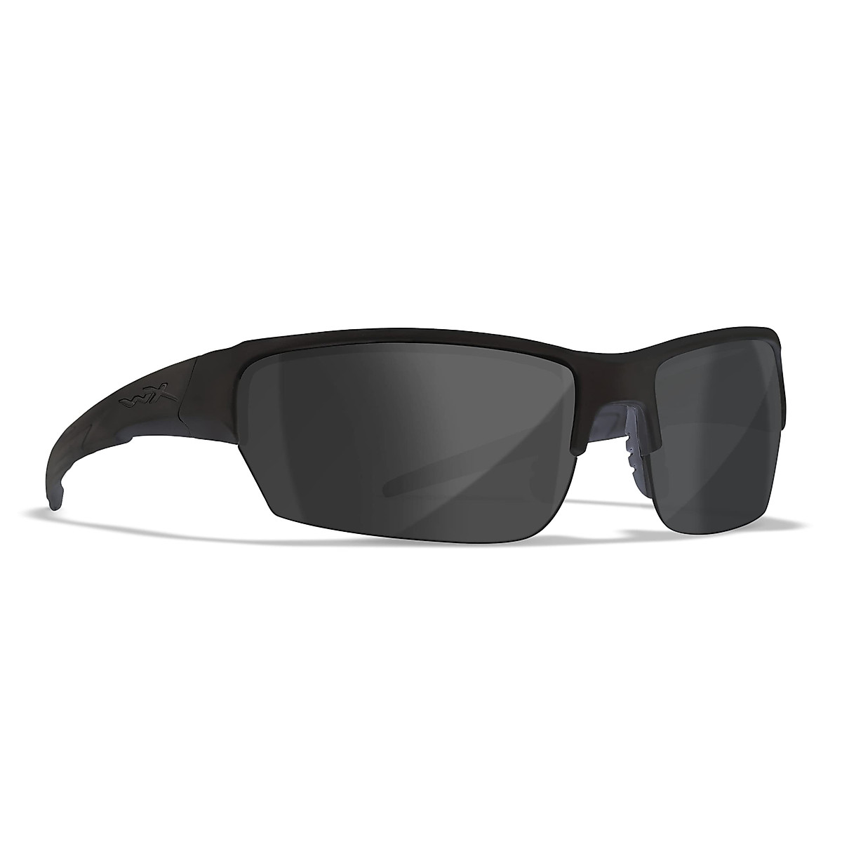 Wiley X WX Saint CHSAI08 Tactical Sunglasses Matte Black Frame with Changeable Smoke Grey Lenses Ballistic Rated