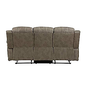 Lexicon Carter Double Reclining Sofa, Sandy Brown