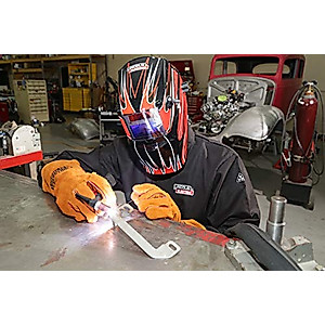 Lincoln Electric KH808XXL Black XX-Large Flame-Resistant Cloth Welding Jacket