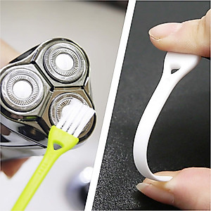 MYUBWTF 8 Pack Electric Shaver Cleaner, Mini Nylon Bristles Electric Razor Duster Cleaner Brush, Multi-Colored Clipper Brush Cleaner