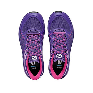 SCARPA Women's Spin Infinity GTX Waterproof Gore-Tex Trail Shoes for Hiking and Trail Running - Deep Blue/Lavender - 9-9.5