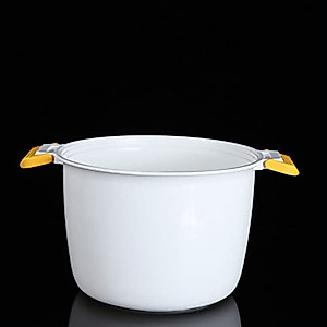 Luxshiny Microwave Pressure Cooker Microwave Rice Cooker Mini Rice Cooker Portable Steamer Pasta Cooker Food Steamer Pot for Cooking Soup Rice Stews and Oatmeal Yellow S Microwave Pasta Pot