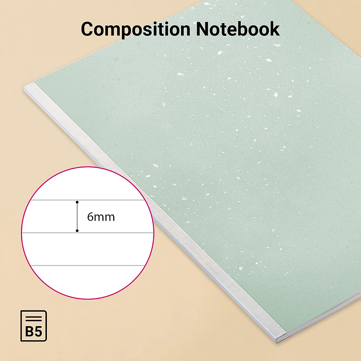 KOKUYO Me Fragile Mint Collection, Back to School Supply Set, School Supply Kit Back to School Essentials, 10 Pieces