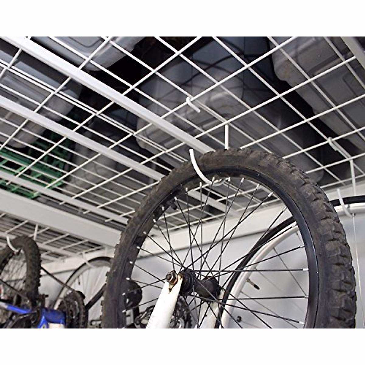 SafeRacks Slim Deck Hooks (White) | Two Pack