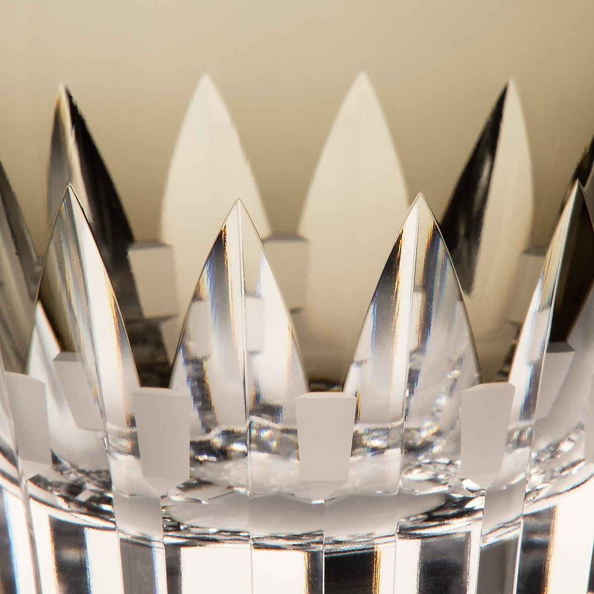 Edo-kiriko Old Fashioned Glass T394-312-blk by Kagami-Cristal