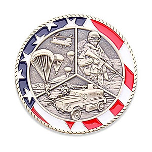 Army Retired Challenge Coin - United States Army Challenge Coin - Amazing US Army Retired Military Coin - Designed by Military Veterans!