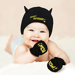 DC Comics Baby Boys Batman Take-Me-Home Set, Black, 0-3 Months