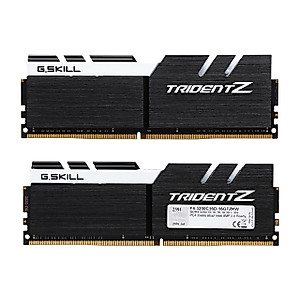 G.SKILL Trident Z Series 16GB (2 x 8GB) 288-Pin DDR4 3200 (PC4 25600) CL16-18-18-38 1.35V Desktop Memory F4-3200C16D-16GTZKW