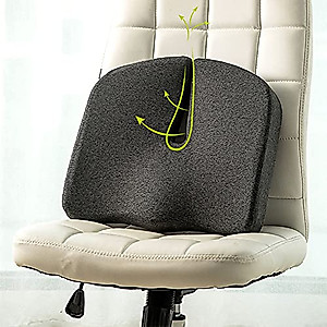 BAILR Chair Pads Softness 17×16inch, Non Slip and Chair Breathable Cushion with Zipper, Seat Pad Ergonomic for Home Office Sofa Car Wheelchair