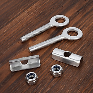 WATODAY 10mm Chain Tensioner, Axle Chain Adjuster Bolt Tensioner for Pocket Mini Dirt Motor Bike 47cc 49cc 2-Stroke CAG SYX Moto Apex Mototec GT Super Pocket Bike 50cc Coolster QG-50 Mini Dirt bike