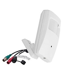 Evertech 1080p Hidden Nanny Covert PIR Security Camera with Night Vision, Day Night Motion Detector Style AHD TVI CVI Analog Camera Only Indoor Using