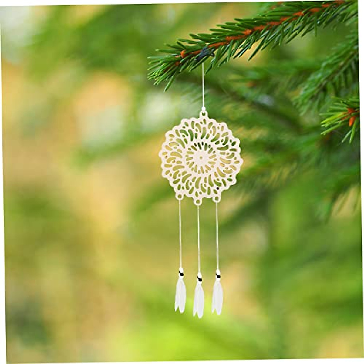 5pcs Dream Catcher Stencil Mini Silicone Molds Circle Tray Resin Molds Necklace Pendant Silicon Molds Silicone Jewelry Pendant Molds Dreamcatcher Charms Molds DIY Silicone Mold Set