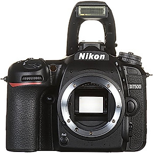 Nikon D7500 20.9MP DX-Format Wi-Fi 4K Digital SLR Camera Body - (Renewed)