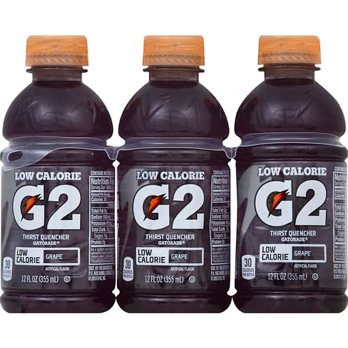 Gatorade G2 Grape, 12 Fl Oz Bottles, 6 Pack