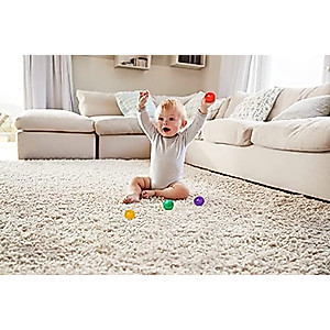 Multi-Colored Replacement Ball Set for VTech Pop-a-Balls Push and Pop Bulldozer Toy | Vibrant, Colorful Balls Compatible with Vtech Bulldozer Ball Popper Toy | 6 Ball Set