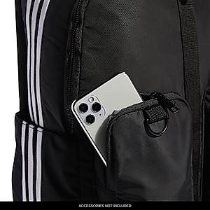 adidas Iconic 3 Stripe Backpack, Nomad Camo Grey/Black, One Size