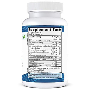 Nordic Naturals Multi Minerals Without Iron & Copper, Unflavored - 90 Capsules - 9 Essential Minerals to Support Cellular Health - Optimal Health & Wellness - Certified Vegan - Non-GMO - 30 Servings