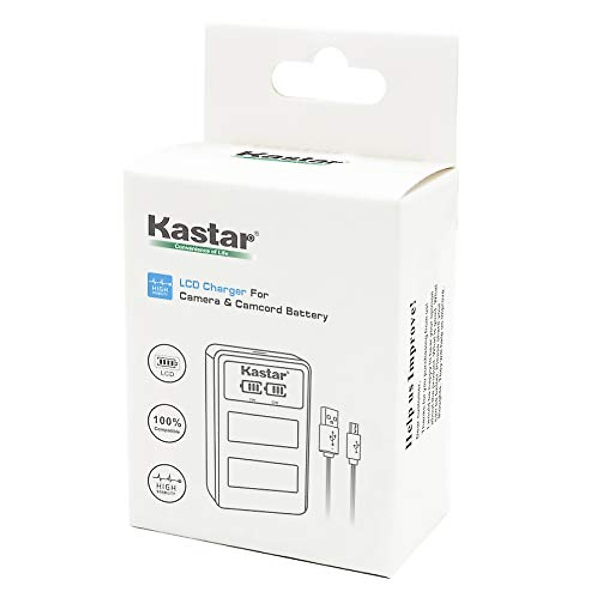 Kastar Dual LCD USB Charger and 3 Pack Battery for Fujifilm NP-W126 NP-W126s BC-W126 and Fuji HS30EXR HS33EXR HS35EXR HS50EXR X100F X-E1 X-E2 X-E2S X-E3 X-M1 X-T1 X-T2 X-T3 X-T10 X-T20 X-H1 Cameras