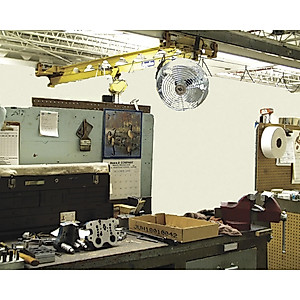 TPI PM1.5 Pipe Mount Adaptor for Industrial Mounted Workstation Fan, 1-1/2" Pipe Diameter