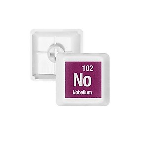DIYthinker NO Nobelium Chemical Element Chem Keycap Mechanical Keyboard PBT Gaming Upgrade Kit