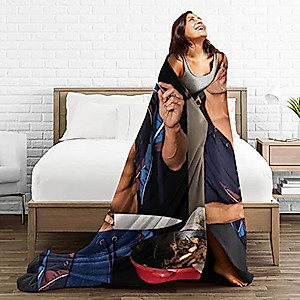 Sebastian Stan Ultra Soft Micro Fleece Blanket All Season Fuzzy Warm Throw Blanket for Sofa Chair Couch Bed