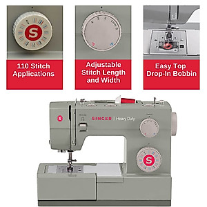 Singer 4452EXTBUND Heavy Duty 4452 Sewing Machine with Extension Table