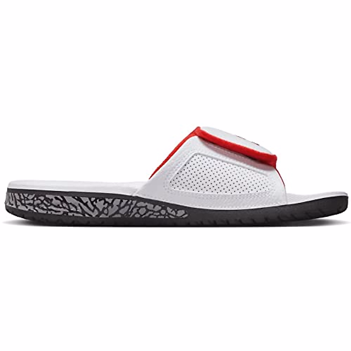 Men's Jordan Hydro III White/University Red-Black (11 D(M) US)