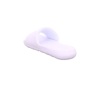 NIKE Men's Slide Slipper, White Black White, 9