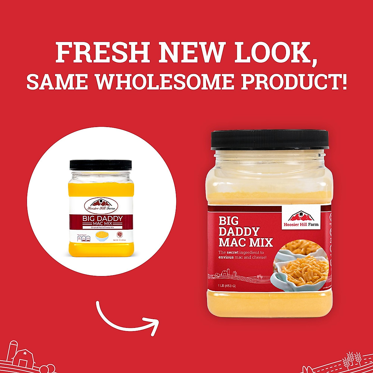 Hoosier Hill Farm Big Daddy Mac Mix, 1LB (Pack of 1)