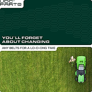 UDC Parts Mower Belt 197253 / Kevlar Cord / 101.500 inches/for Husqvarna Craftsman Poulan AYP 429636