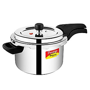 Prestige PRASV4 Pressure Cooker, 4 Liter, SILVER