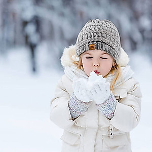 REDESS Baby Kids Winter Warm Hats, Infant Toddler Children Beanie Knit Cap Girls Boys