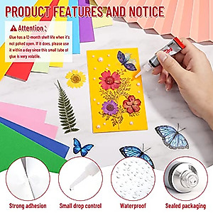 12 Pack Super Glue Clear, Strong Adhesive Superglue Gel Fast Drying Instant Cyanoacrylate (CA) Glue for Plastic, Wood, Metal Stone, Jewelry Beads Making, Phone Ceramic Crafts Repair (3 Gram/Tube)