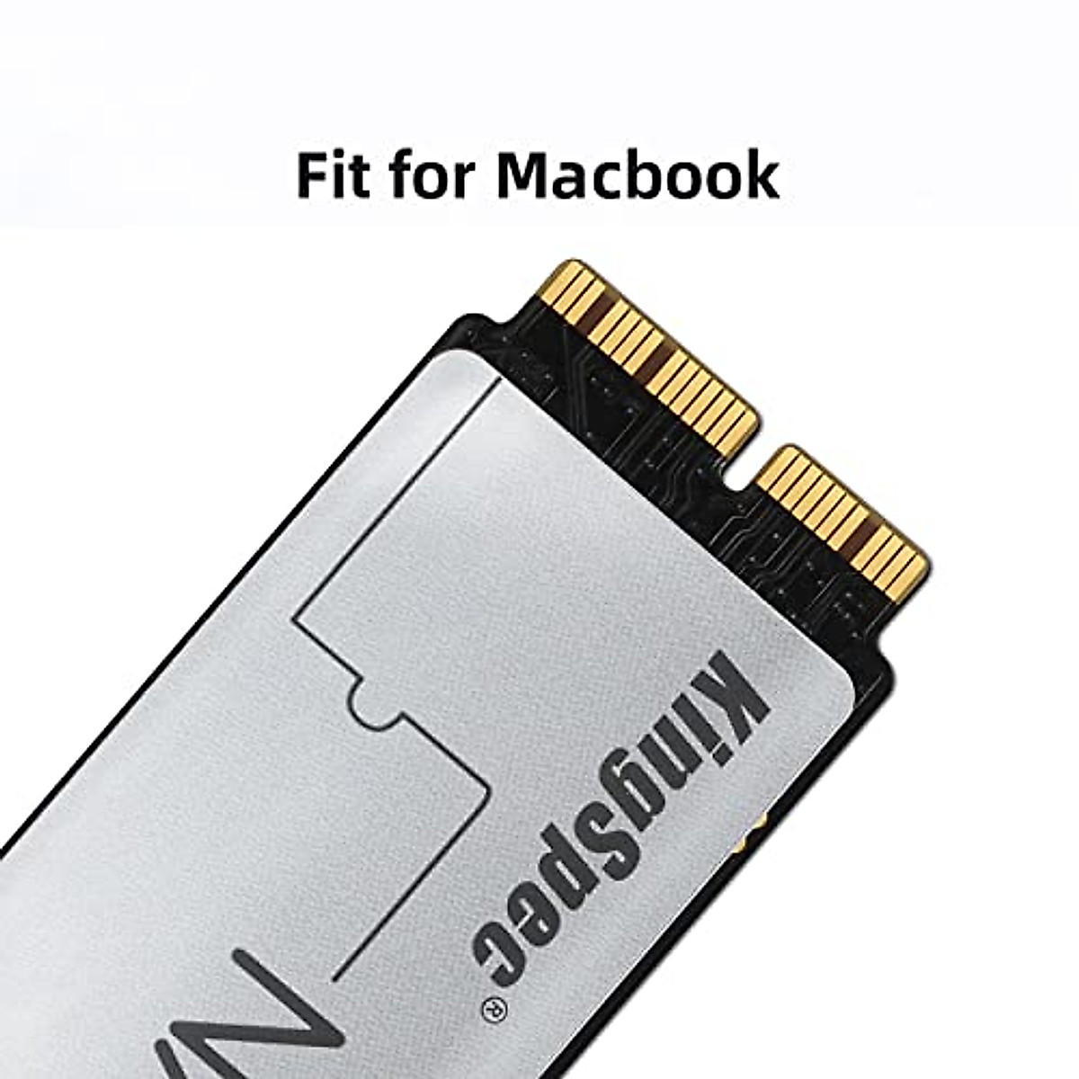 KingSpec 1TB NVMe SSD for MacBook, Ultra-Slim M.2 PCIe Gen3x4 Internal Solid State Drive with 3D NAND Flash, Compatible with MacBook Air 2013-2017 / MacBook Pro (Retina) 2013-2017 / iMac/Mac